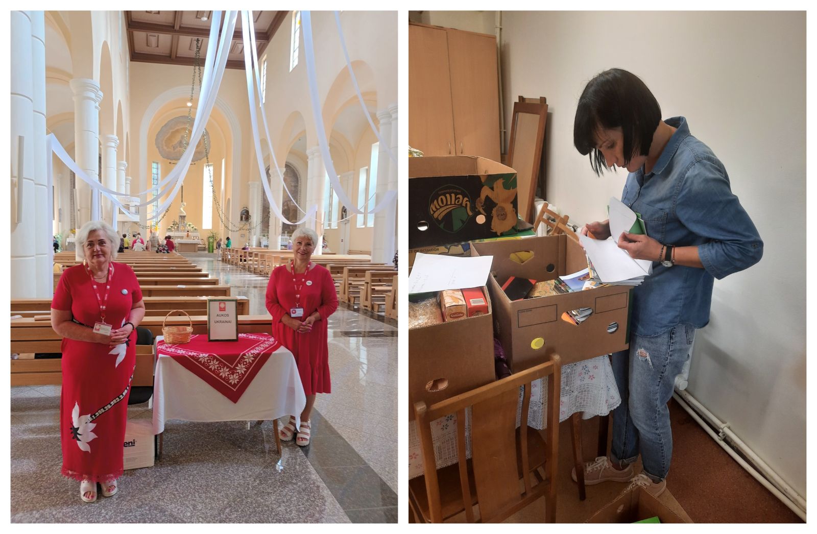 Parama Ukrainai daiktais surinkta – pinigų rinkimas tęsiasi: Carito ...